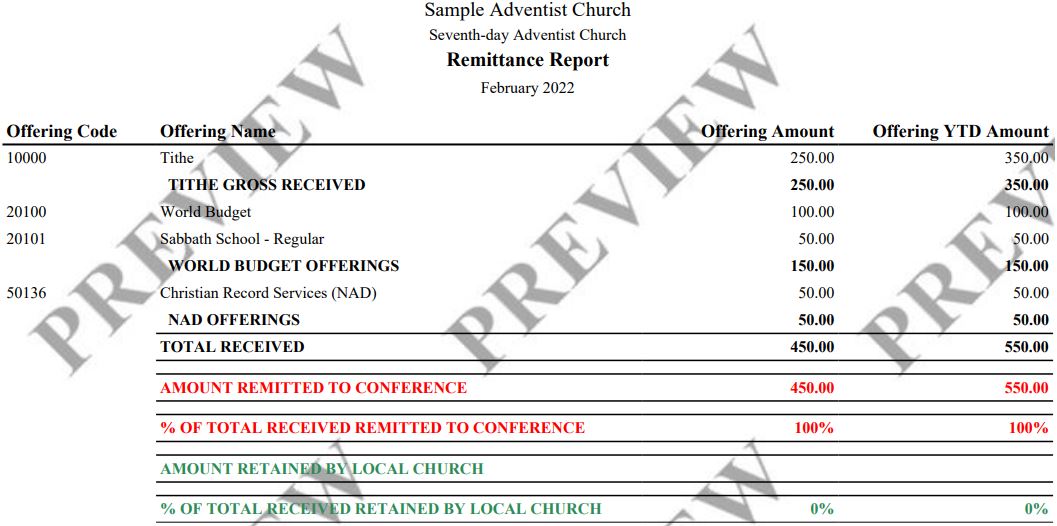 Remittance Report – actscloud.net