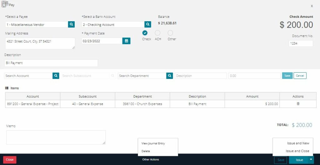 Banking Transaction – actscloud.net