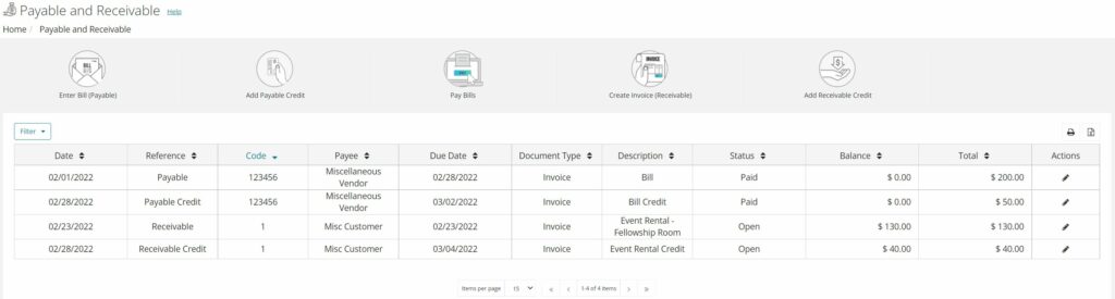 Payable and Receivable – actscloud.net