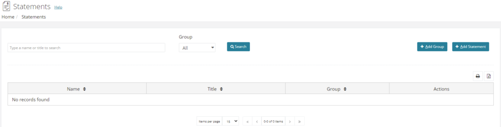 Statements – actscloud.net