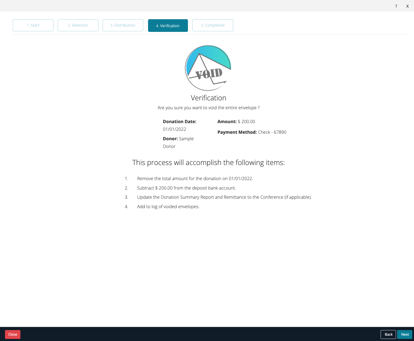 Search Envelopes – actscloud.net