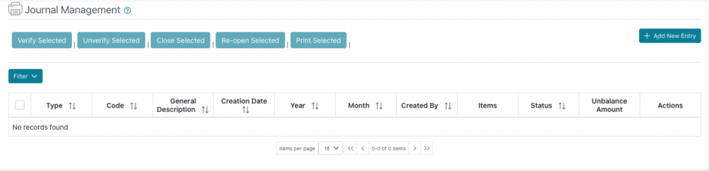 Journal Management – actscloud.net