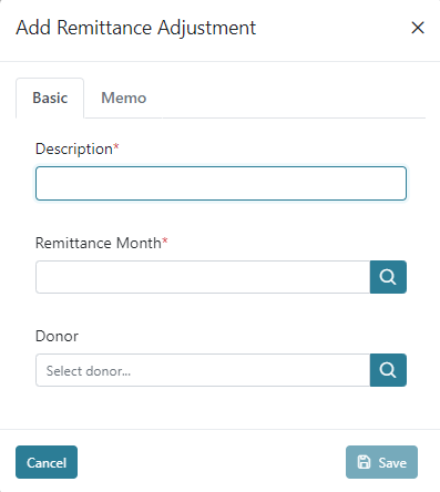 Remittance Adjustment – actscloud.net