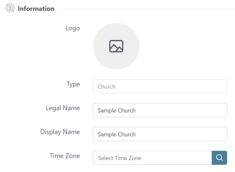 Organization Information – actscloud.net