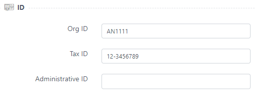 Organization Information – actscloud.net