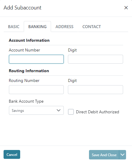 Subaccounts – actscloud.net