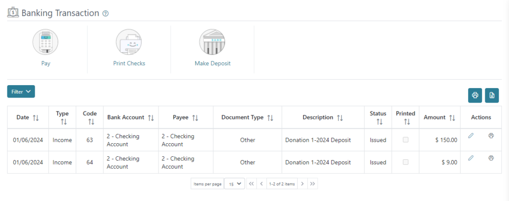 Banking Transaction – actscloud.net