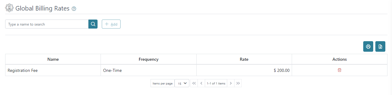 Global Billing Rates – actscloud.net