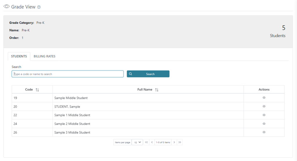Grade View – actscloud.net