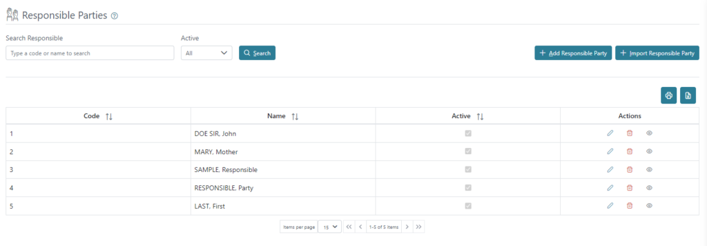 Responsible Parties – actscloud.net