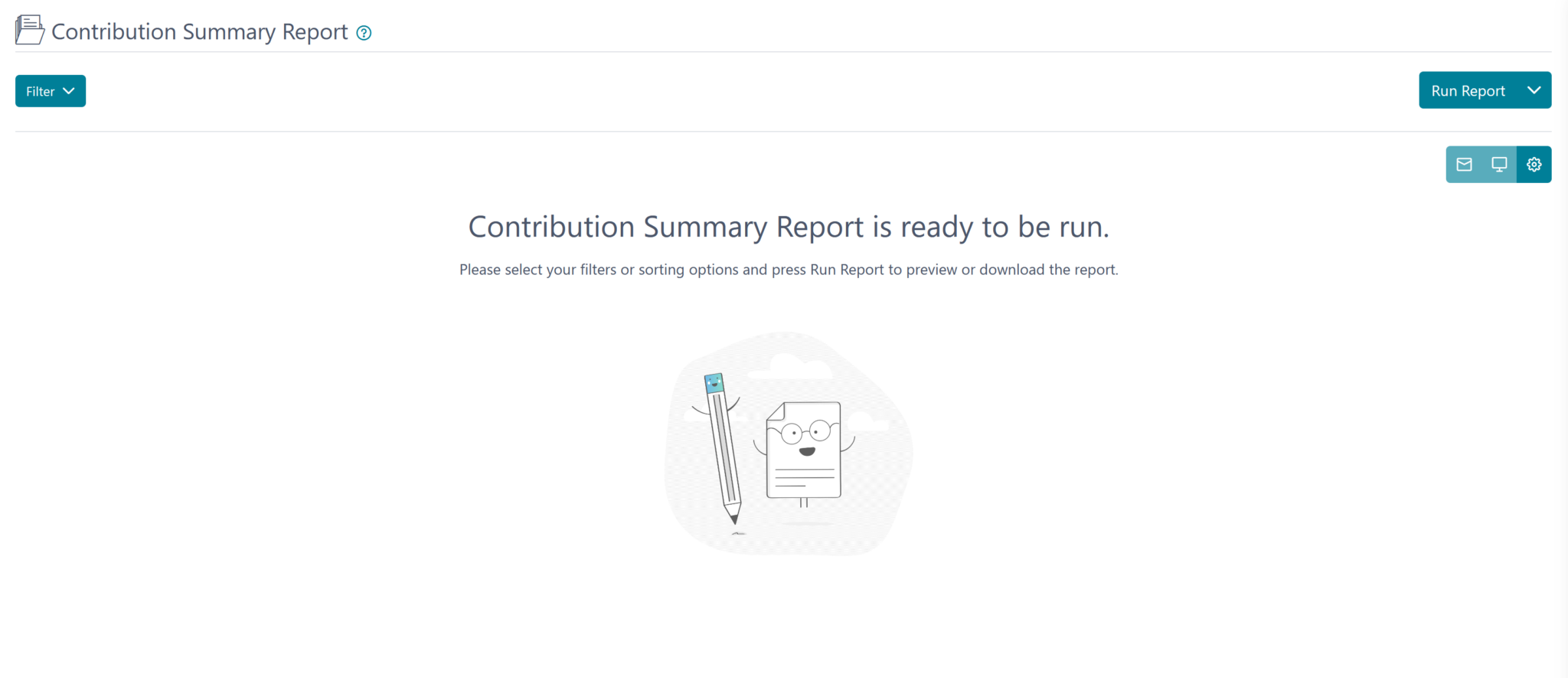 Contribution Summary Report – actscloud.net