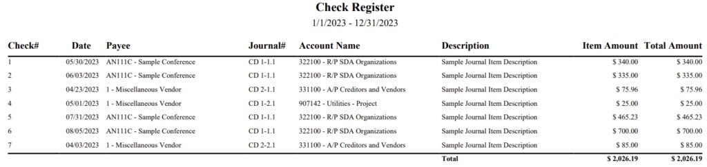 Document Register Report – actscloud.net